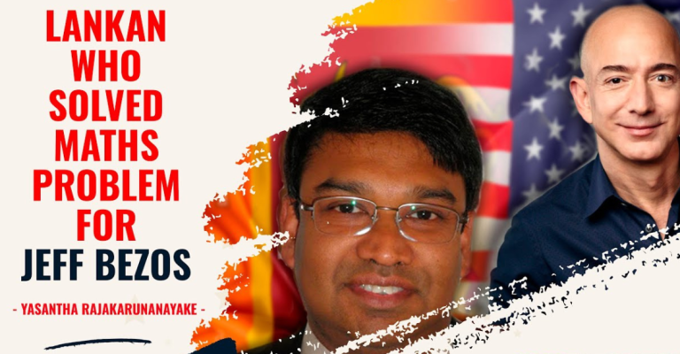 Yasantha Rajakarunanayake: The Man Who Changed Jeff Bezos' Career Path ...