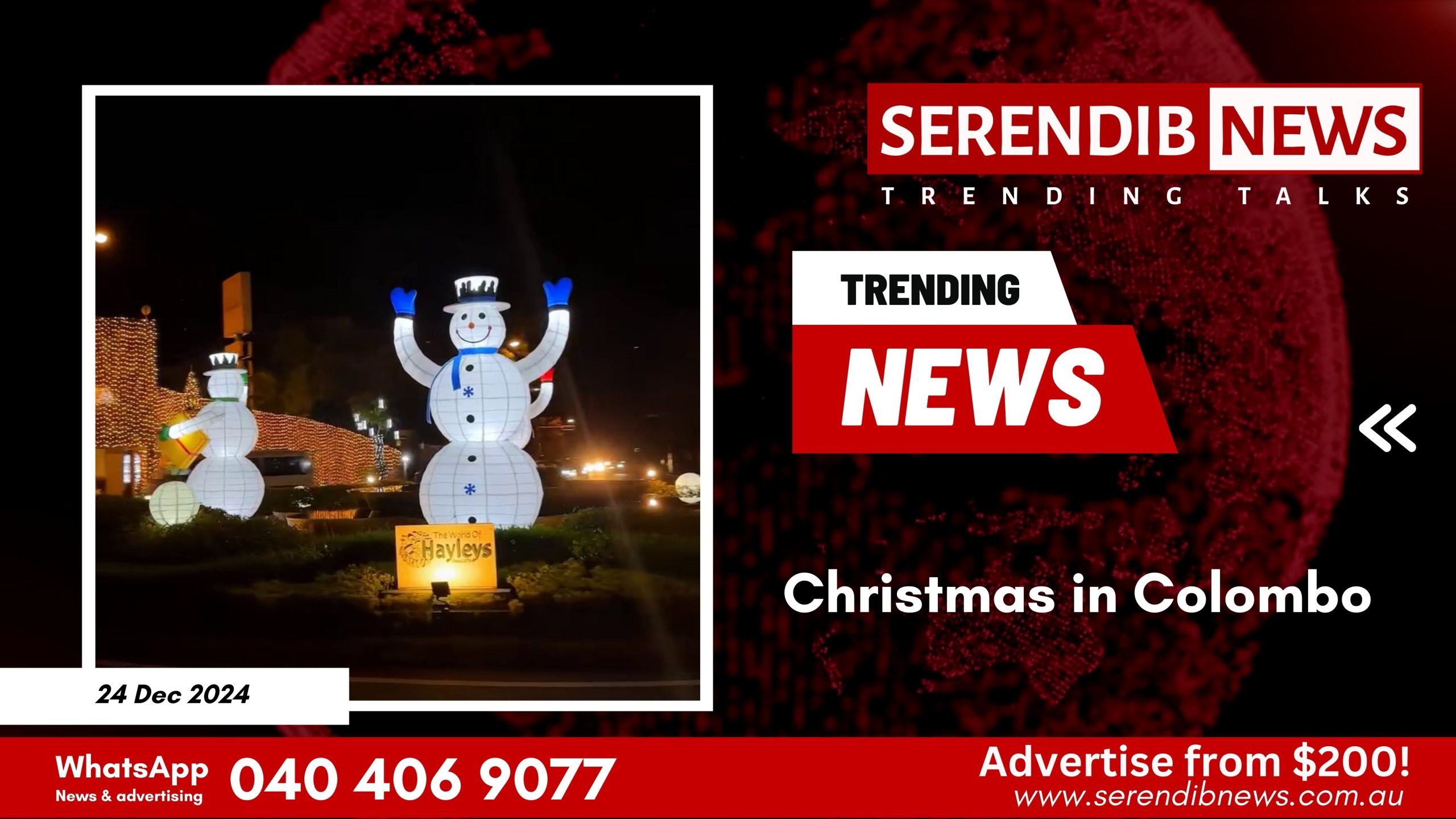 Christmas in Colombo - Serendibnews