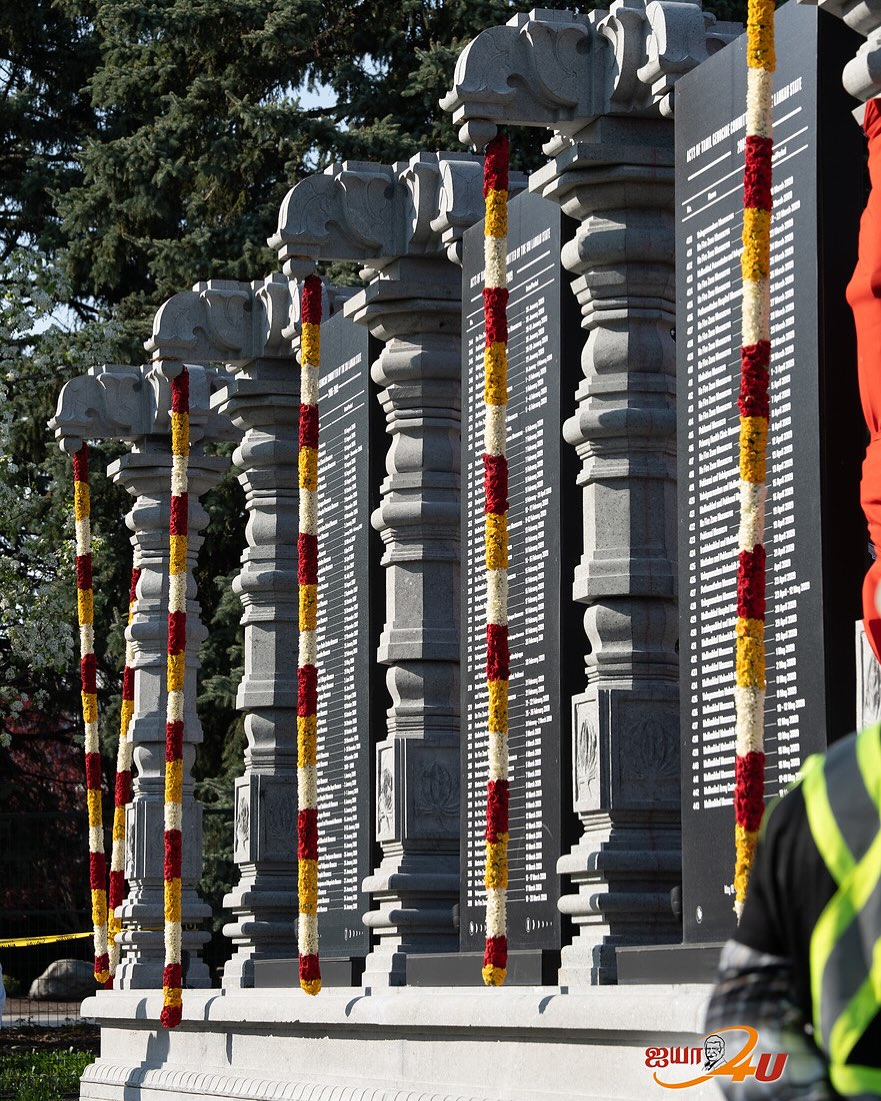 Tamil Genocide Monument inaugurated in Canada despite Sri Lanka’s ...