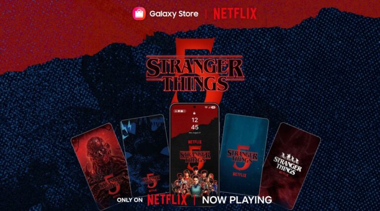 Samsung and Netflix Launch Exclusive ‘Stranger Things’ Theme for Galaxy ...